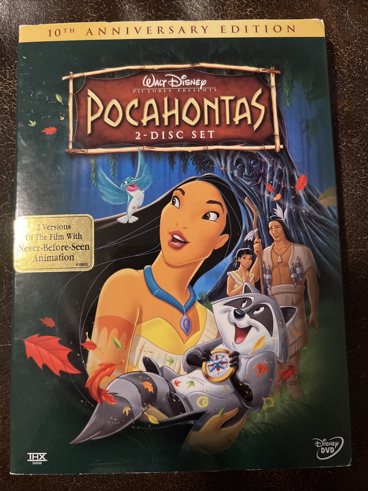 Pocahontas Dvd Cover Art