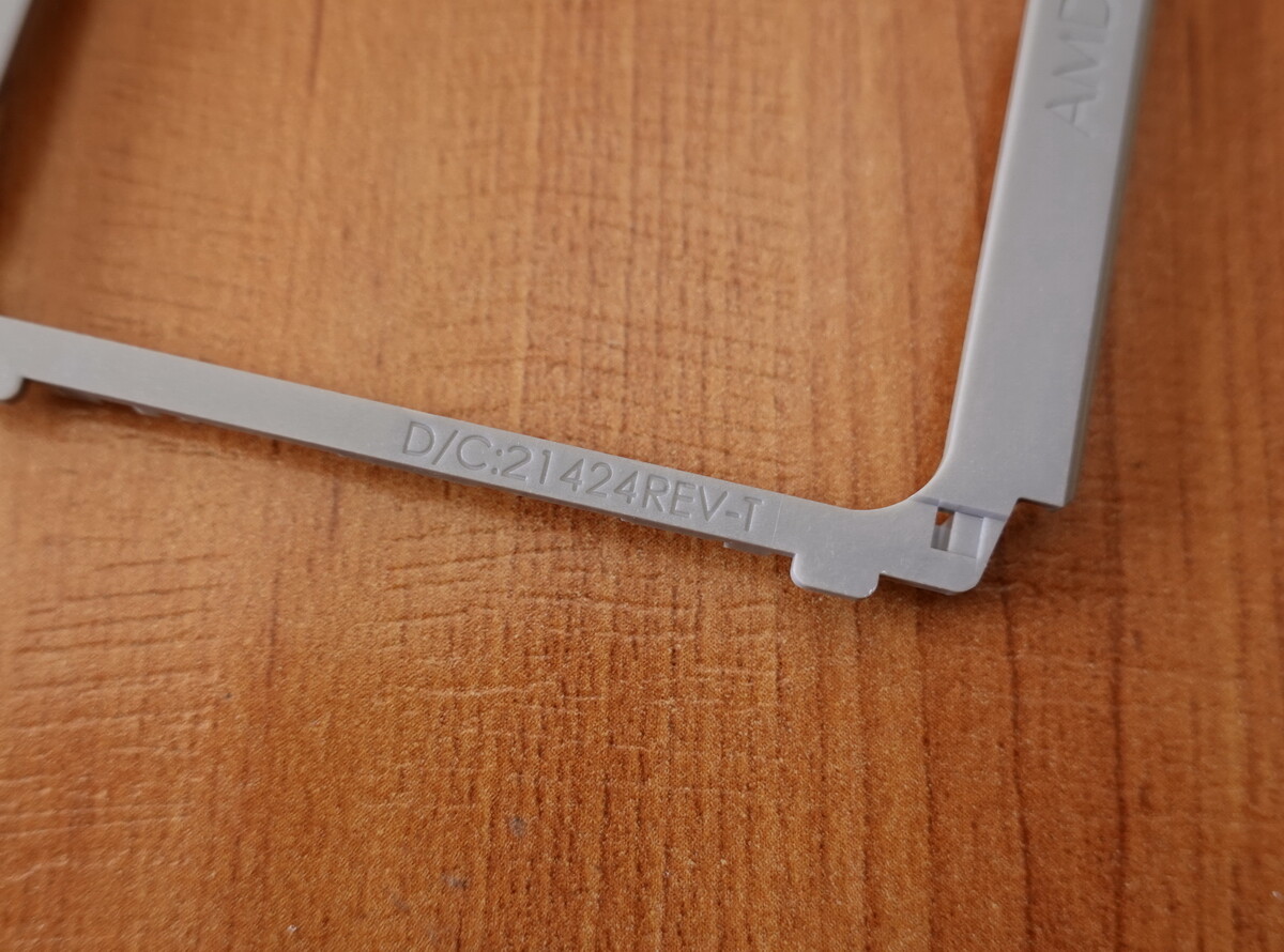 AMD EPYC SP3 TR4 TRX4 Socket CPU Tray Carrier Frame Mount Caddy Grey ...