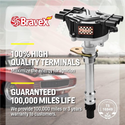 High Performance Hei Ignition Distributor Compatible with Chevy GMC 4 ...