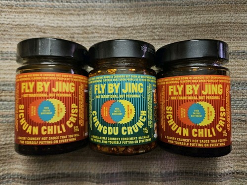 Fly By Jing Sichuan Chili Crisp Chengdu Crunch Vegan Oil Sauce Chinese ...