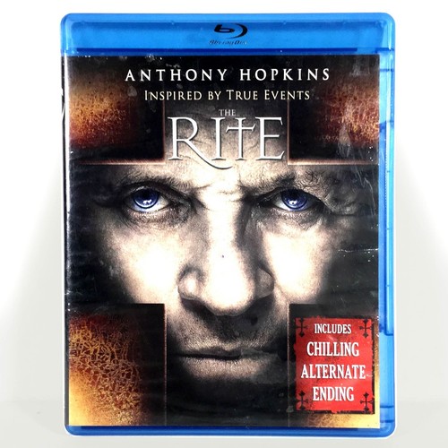 The Rite (Blu-ray/DVD, 2011, Widescreen) Anthony Hopkins Alice Braga ...