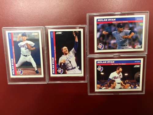 Nolan Ryan Score 1991 4 Card Set | eBay