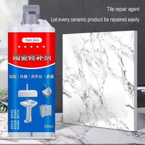 Ceramic Tile Repair Paste Kit Quick Drying for Ceramic Tub Toilet Stone ...