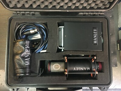Manley Labs Reference Cardioid Condenser Tube Microphone Mic w/case ...
