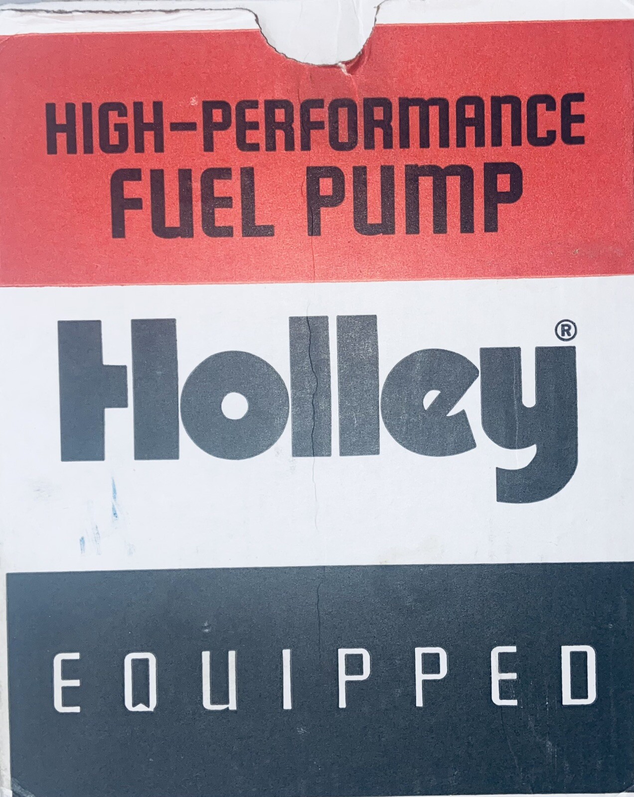 Holley 12-812-1 Electric Blue External Inline Fuel Pump 110 GPH ...