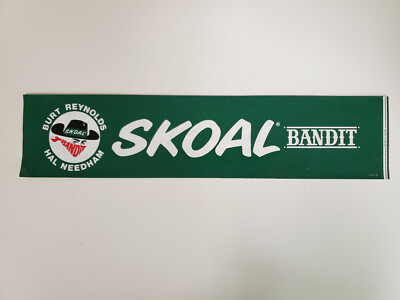 ORIGINAL RACING DECAL / BUMPER STICKER "SKOAL BANDIT" 14" X 3.25" | eBay
