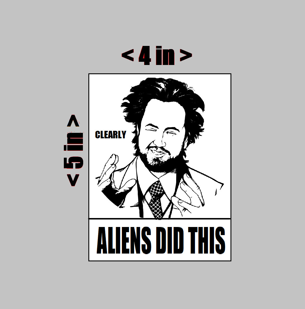 Giorgio Tsoukalos Aliens Blank