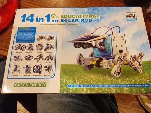 Educational 14 in 1 Solar Robot Kit Transformer Robotics School ...