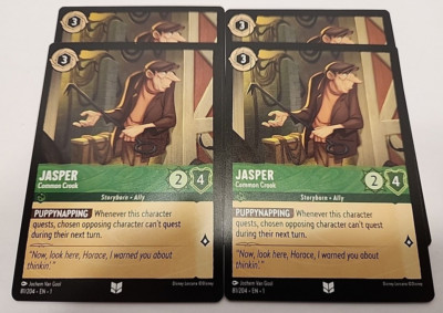 4x Jasper Disney Lorcana 81/204 Common Crook | eBay