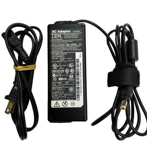 Genuine IBM AC Power Adapter 16V IBM ThinkPad PC Laptop PN 02K6750 Rev ...