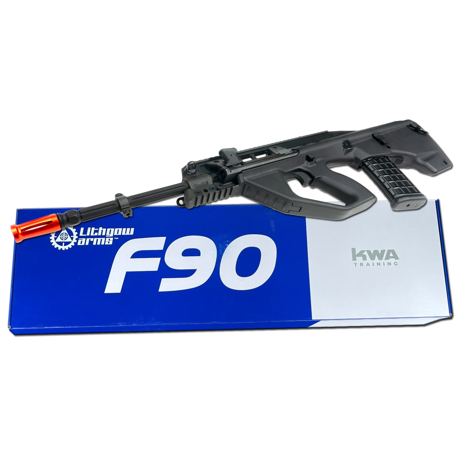 KWA Lithgow F90 Airsoft Gun Full Auto Bullpup, Gas Blowback Rifle (103 ...