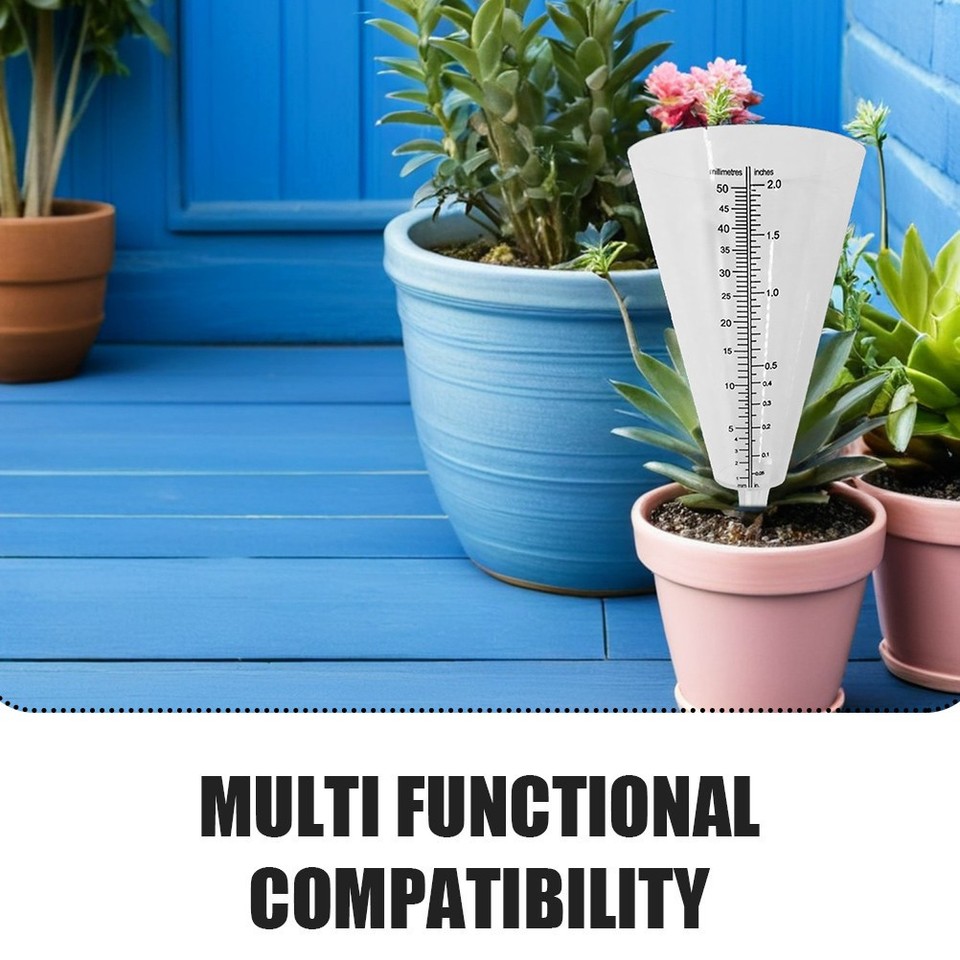 Lawn Rain Gauge Garden Measuring Gauge Yard Rain Gauge Outdoor ...
