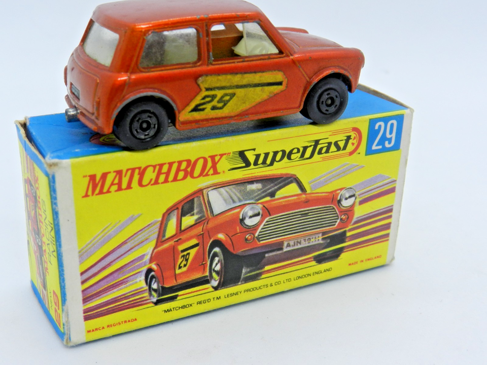 Matchbox Superfast Boxed No 29 Racing Mini | eBay UK