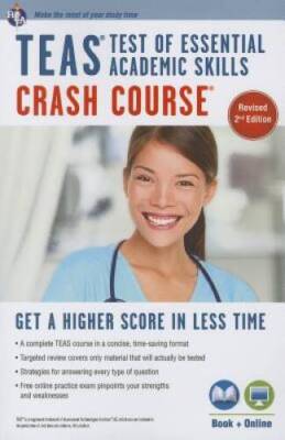 TEAS Crash Course Book + Online (Nursing Test Prep) - Paperback ...