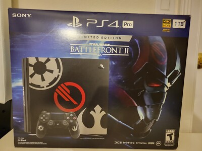 PS4 Pro STAR WARS: Battlefront II Limited Edition / 1TB Read ...