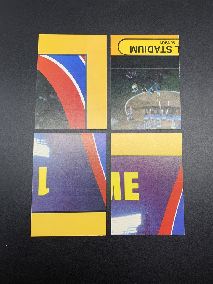 Complete 1982 Fleer Sticker Team Set - Montreal Expos #3 | eBay