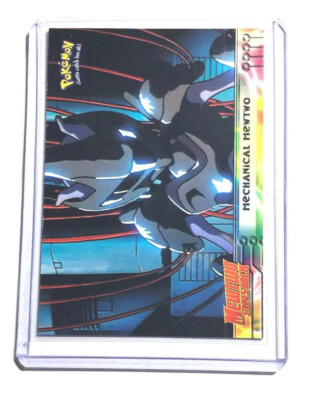 NM Pokemon TOPPS Mewtwo Strikes Back Movie Non Holo Mechanical Mewtwo ...