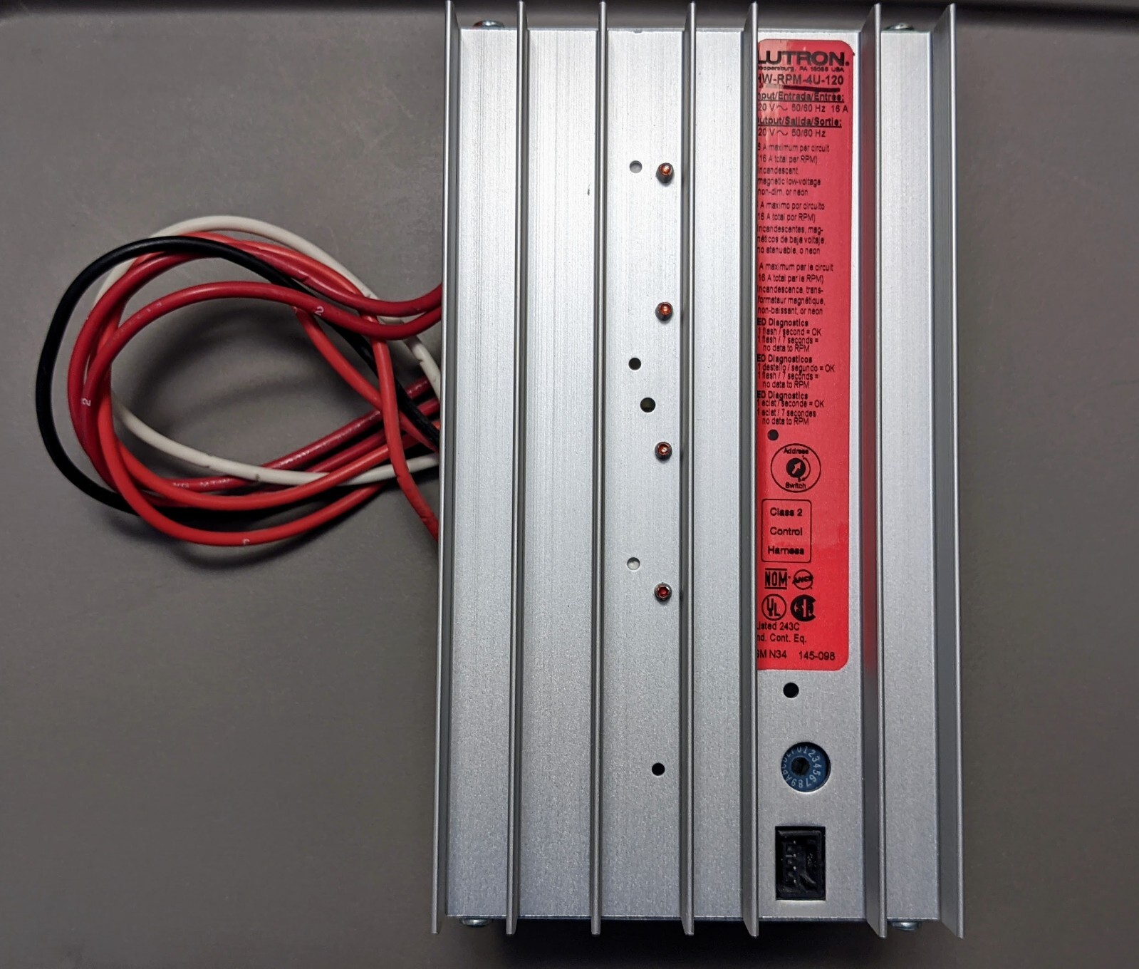 Lutron HW-RPM-4U-120 - RED LABEL | eBay