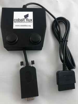 Cobalt Flux Dance Pad - Control Box for Sony PlayStation PS1/PS2 - DDR ...