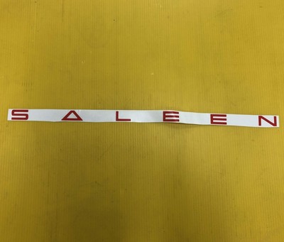 Red SALEEN sticker side door decal for Ford Mustang GT S281's | eBay