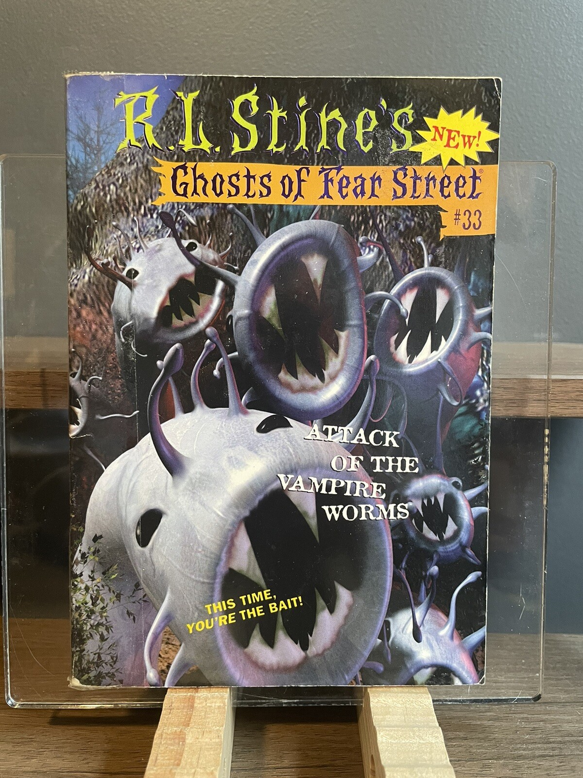 R.L Stine Ghosts of Fear Street book #33 Attack of the Vampire Worms | eBay