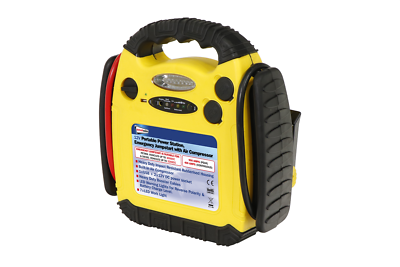 12V 900amp Car Battery Booster Jump Start Starter Air Compressor Power ...