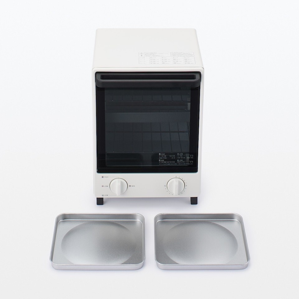 Muji Oven toaster vertical 2stage MJ-OTL10B Rare 100V 22.5×25×32.7cm | eBay