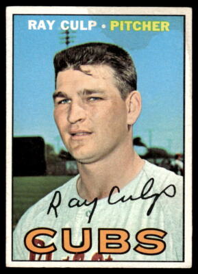 1967 Topps Ray Culp #168 Chicago Cubs Baseball Card | eBay