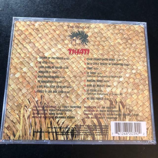 The Best Of Tihati CD- The Legend Of Kalua NEW [1996, Tihati ...
