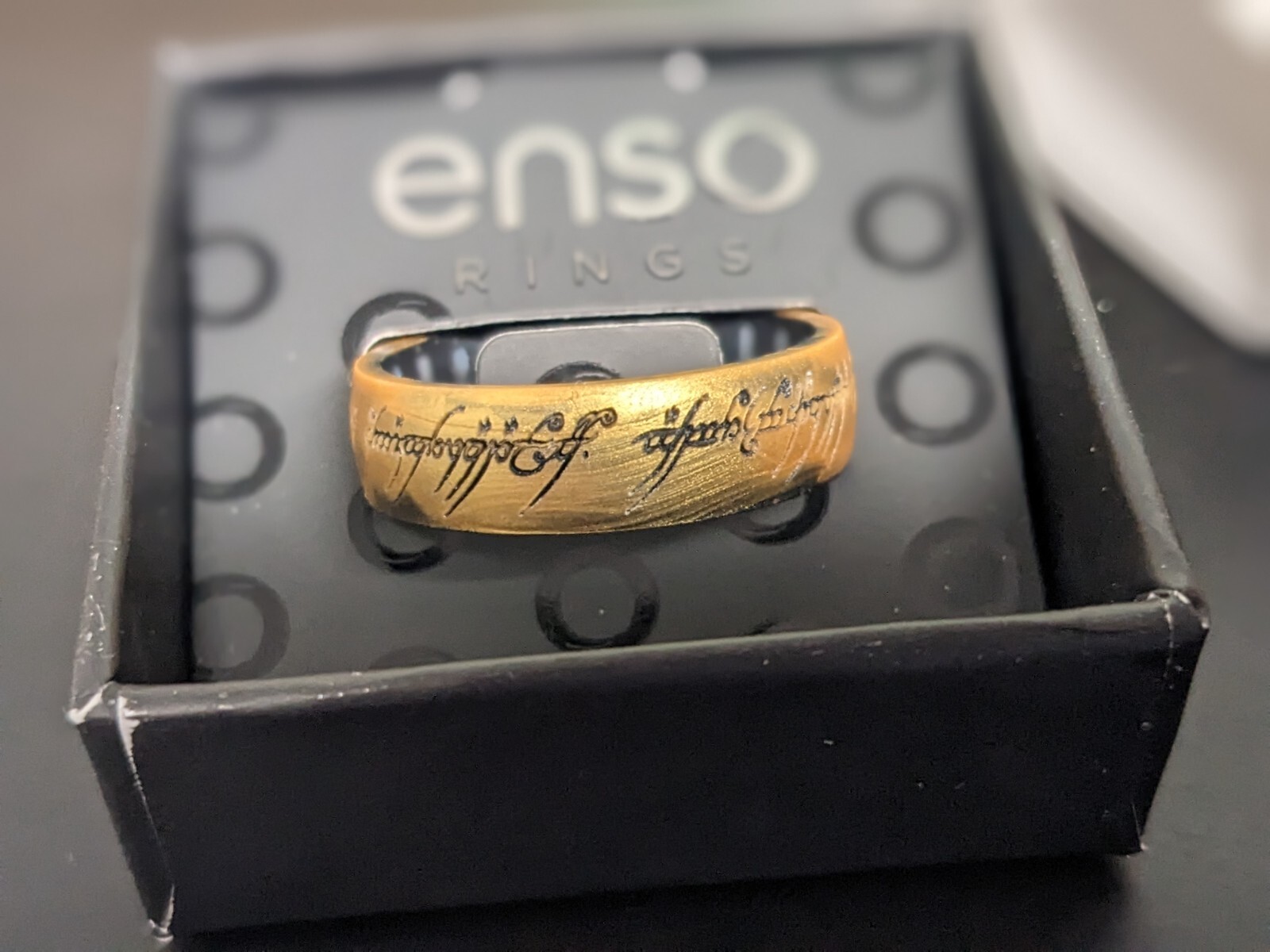 Enso Rings - Lord of the Rings Sauron The One Ring Si… - Gem