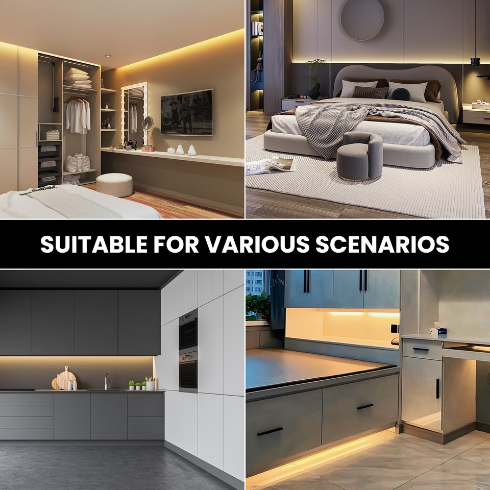 COB LED Light Strip Thin 3mm LED Strip 5V Flexible Tape Lights For Room ...