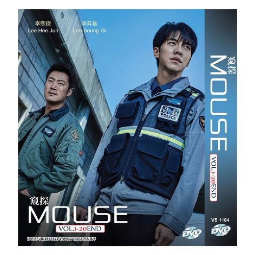Korean Drama DVD: Mouse Vol. 1-20 End TV Series English Subtitle With ...