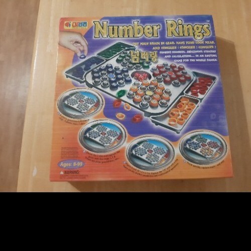 Vintage Orda Number Rings Mental Math Logic Strategy Educational Board ...
