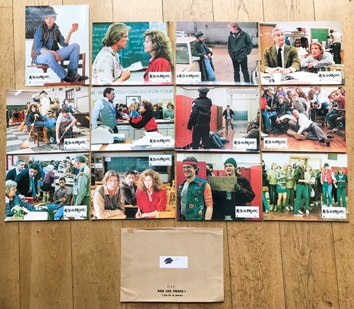 RAS LES PROFS - 12 PHOTOS cinéma ARTHUR HILLER, NICK NOLTE, LEE GRANT ...