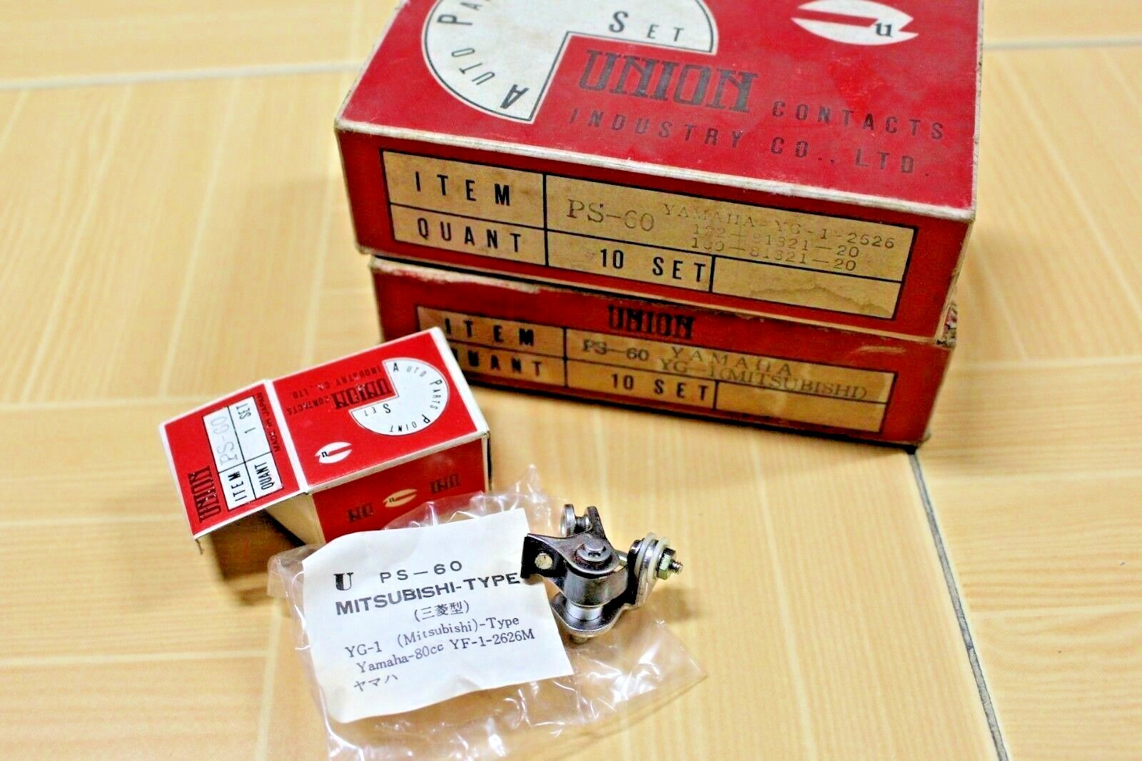 Yamaha YF1 YG1 YG1K YG1T YG1TK YJ1 YJ1K YJ2 YJ2S UNION Contact Points ...