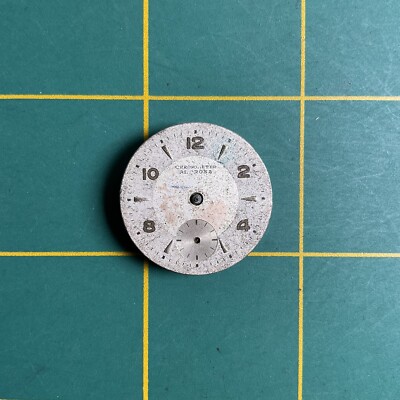VINTAGE SWISS ALPROSA CHRONOMETER MOVEMENT 23.5mm FOR PARTS OR REPAIR 2 ...