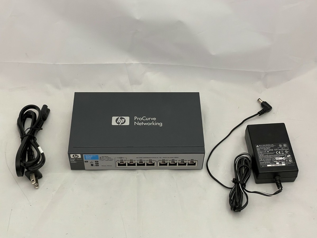 NEW HP ProCurve 1700-8 Port Fast Ethernet Switch 7x, 48% OFF