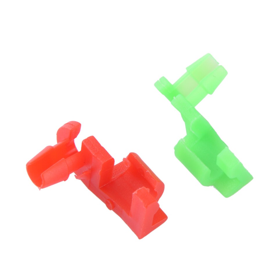 24x Nylon Plastic Car Rivets Door Lock Rod Clip Rod Fasteners Clips Set ...