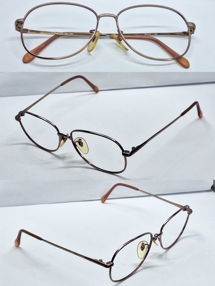 Vintage Empire NO.107 Sabae Archive Glasses Frame Japan 13g Ultralight ...