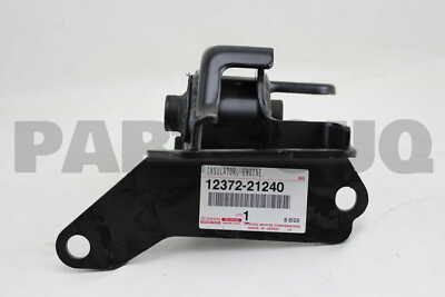1237221240 Genuine Toyota INSULATOR, ENGINE MOUNTING, LH(FOR TRANSVERSE ...