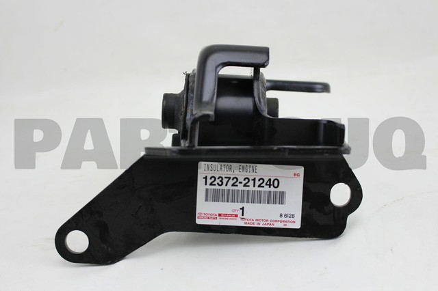 1237221240 Genuine Toyota INSULATOR, ENGINE MOUNTING, LH(FOR TRANSVERSE ...