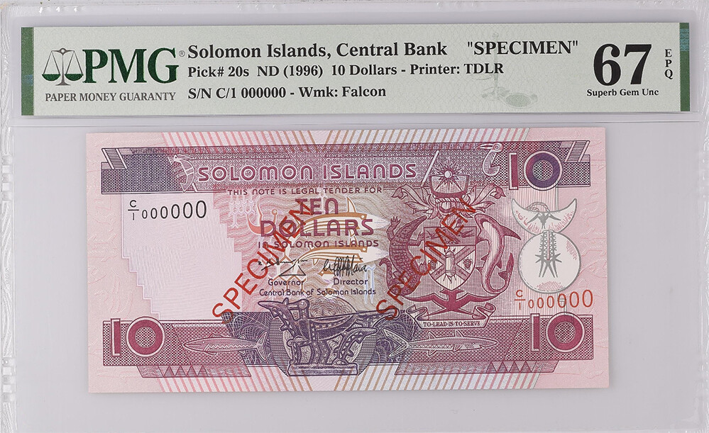Solomon Islands rare banknotes and collectible paper money ~ MegaMinistore