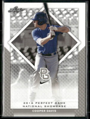 Cooper Davis 2016 Leaf Perfect Game #7 | eBay