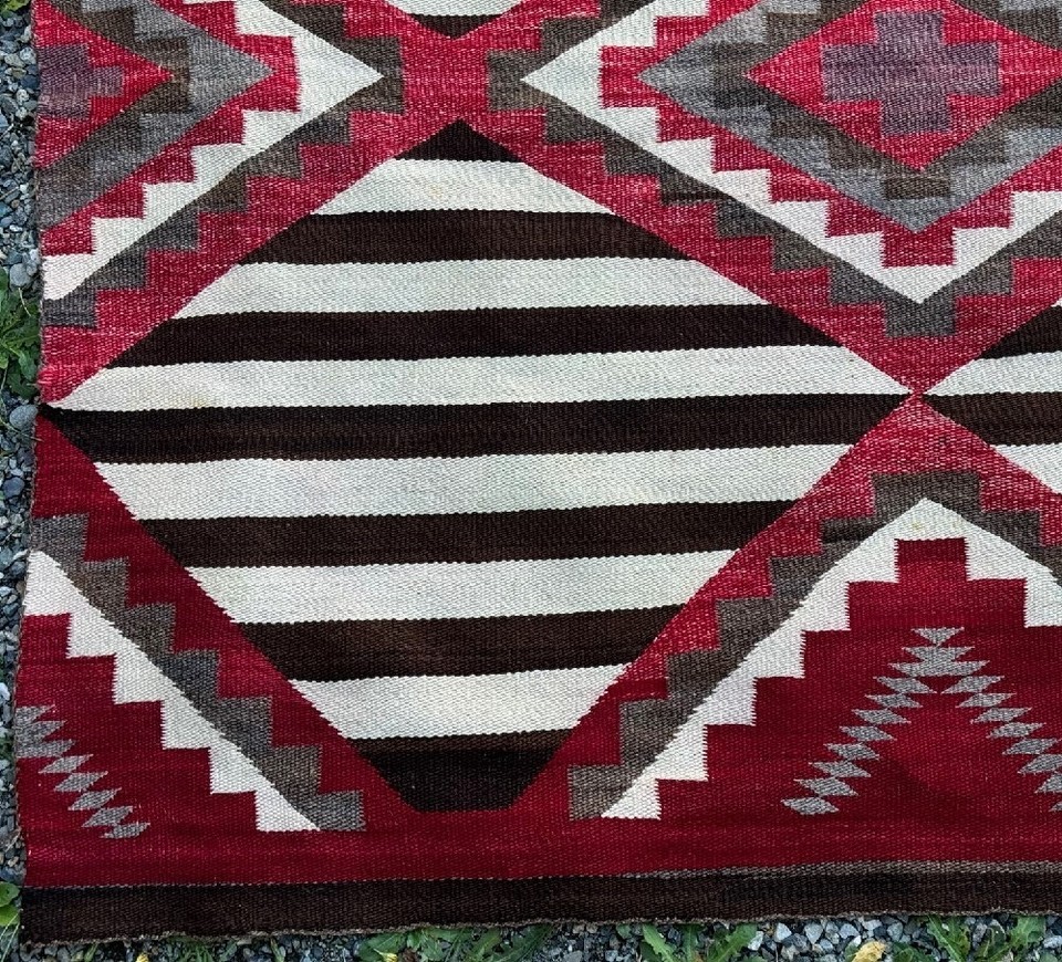 Navajo Third Phase Chiefs Blanket / Rug | eBay