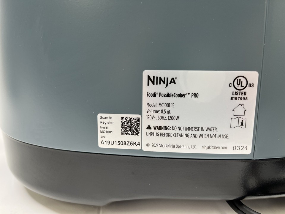 Ninja Foodi Possible PossibleCooker PRO Multi-Cooker (MC1001) | eBay
