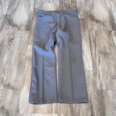 Vintage Wrangler Rancher Wester Polyester Disco Pants Mens Size 36 Grey ...