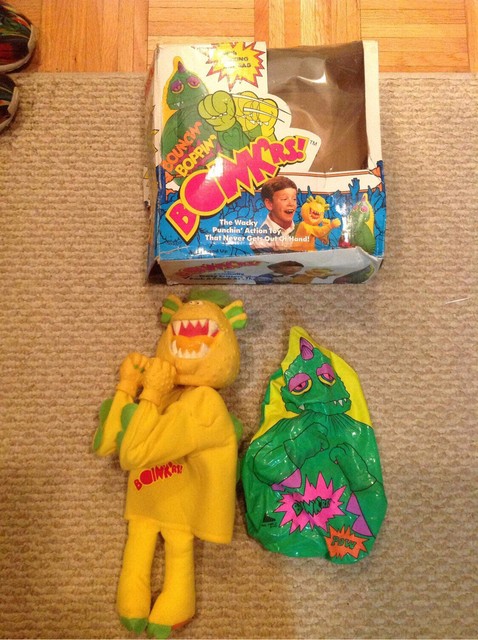 Very RARE Vintage 1987 Boink'rs Boinkers Boxing Puppet R Rowdy Red MIB ...