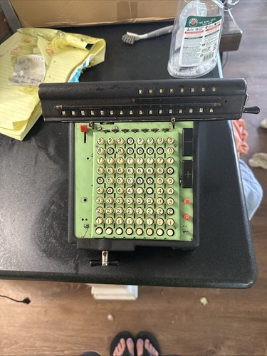 Vintage Monroe Mechanical Calculator Adding Machine Untested | eBay