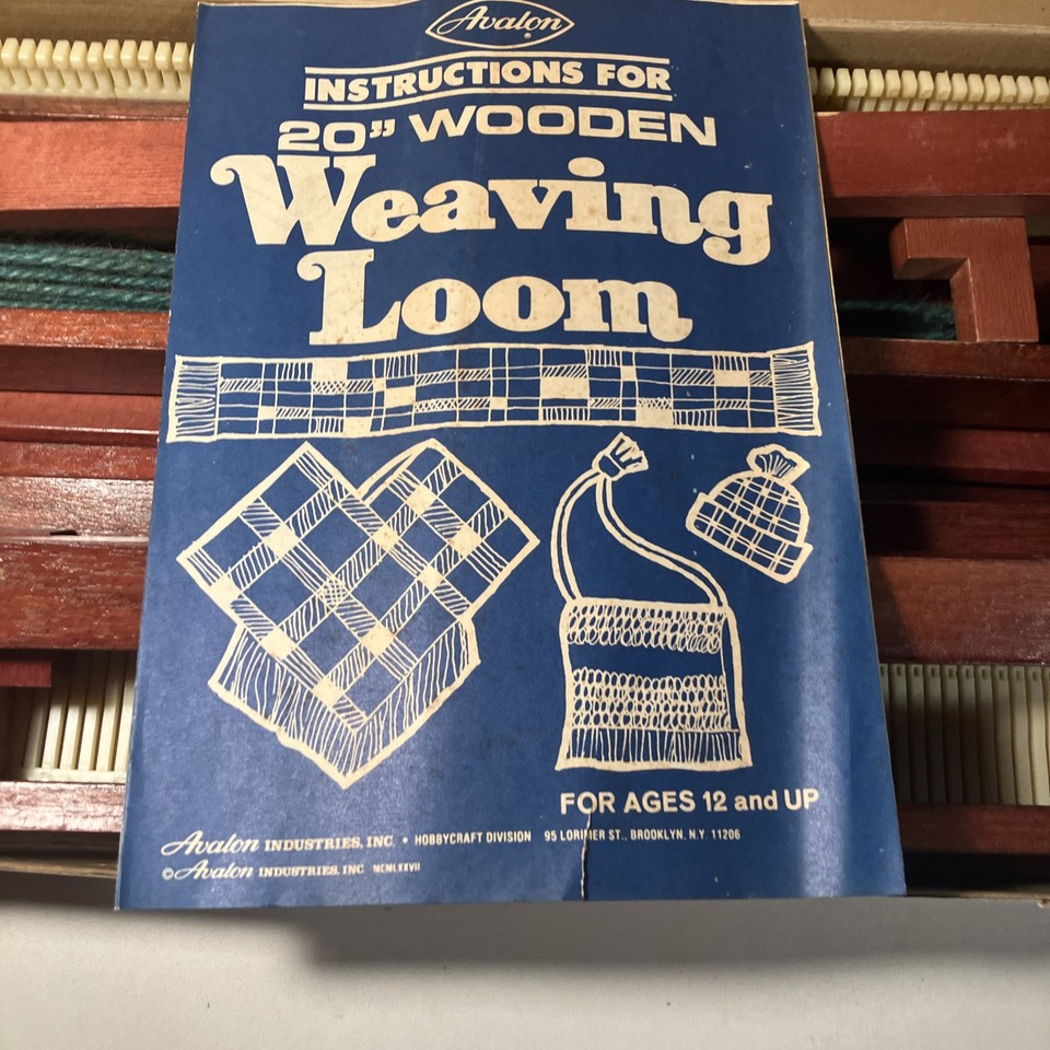 Avalon weaving loom 20” Table Top Loom No.8190 Preowned | eBay UK