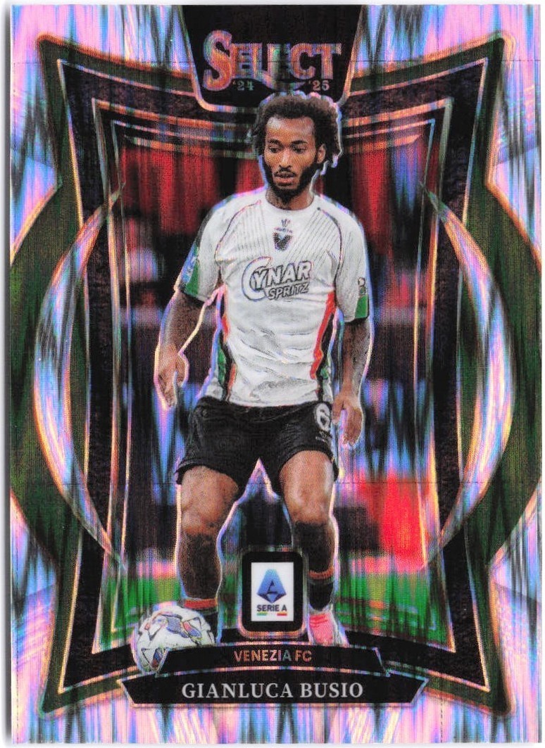 2024-25 Panini Select Serie a - Terrace Gianluca Busio #86 Flash Prizm ...